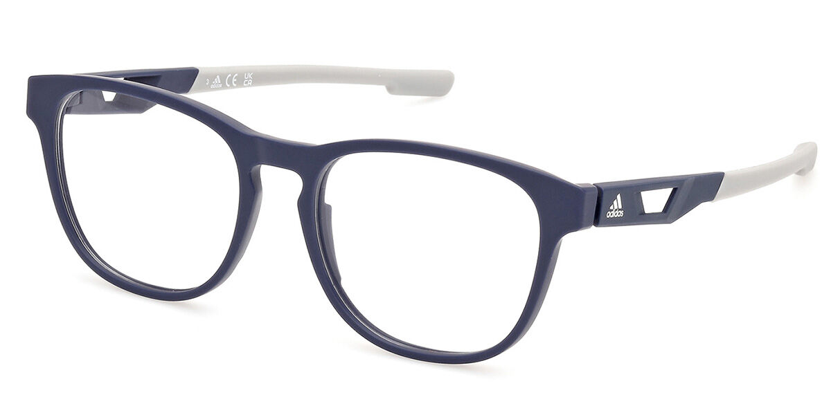 SP5072 092 Oval Matte Blue Frame Eyeglasses | SmartBuyGlasses India