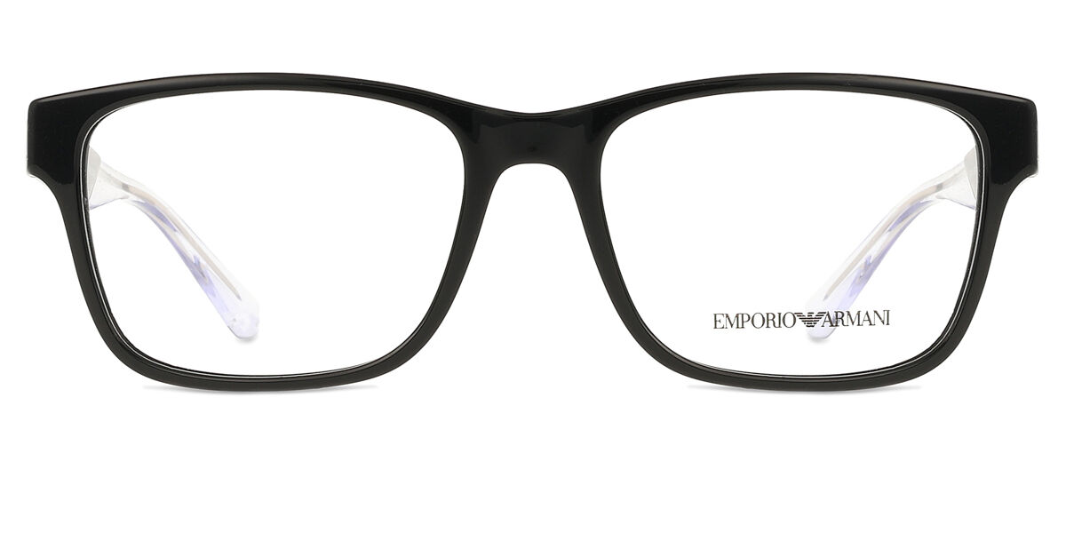 Emporio Armani EA3239 5017 Rectangle Black Frame Eyeglasses ...